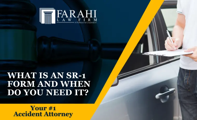 What Is An SR-1 Form And When Do You Need It | Farahi Law California